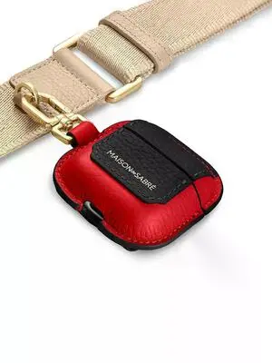 MAISON DE SABRE Leather Airpods Pro 3 Keyring Case