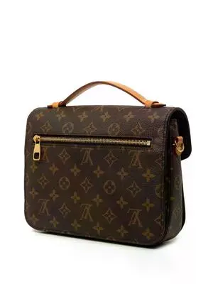 LOUIS VUITTON 2000-2026 Monogram Pochette Metis Satchel