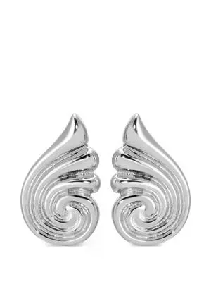 Heaven Mayhem Silver Tone Earrings For Women