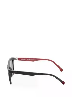 FERRAGAMO Matte-finish Square-frame Sunglasses