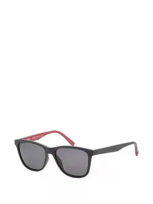 FERRAGAMO Matte-finish Square-frame Sunglasses - Black