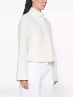 WHYCI High-neck Cropped Jacket