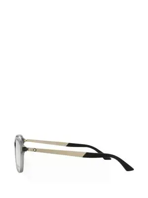 Montblanc Square-frame Glasses - Grey
