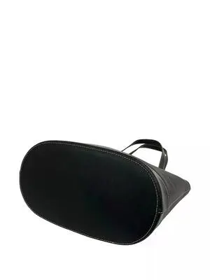 Burberry 20th Century Leather Tote Bag