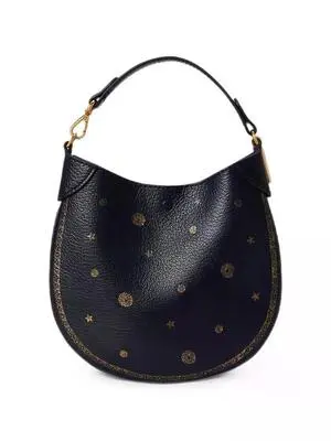 Polo Ralph Lauren Celestial-print Leather Tote Bag
