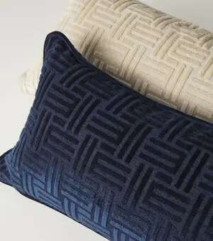 Etro Flag Monogram Corduroy Cushion