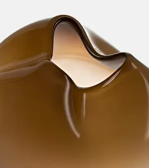 ALEXA LIXFELD Komet Glass Vase - Brown