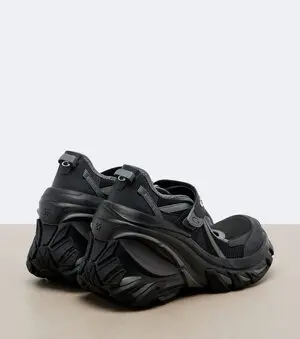 Balenciaga Hydra Wedge Sneakers - Black