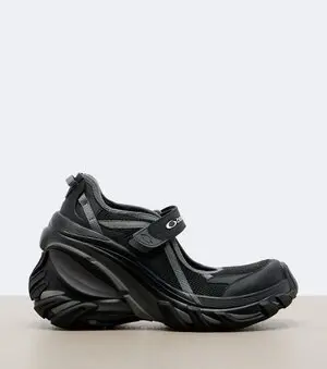 Balenciaga Hydra Wedge Sneakers - Black
