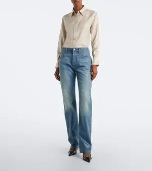 Gucci Faded Straight Jeans