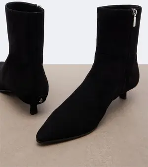 JIMMY CHOO Lory Suede Ankle Boots