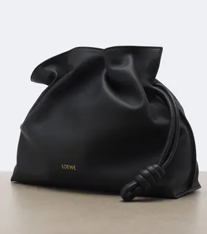 Loewe Flamenco Medium Leather Clutch