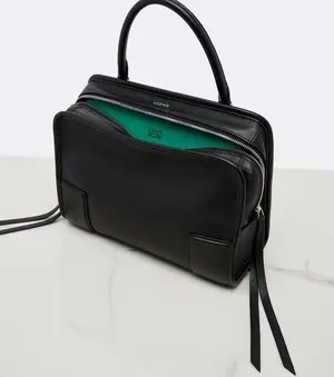 Loewe Amazona 180 Medium Leather Top-handle Bag