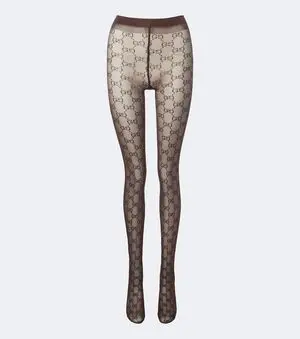 Gucci Gg Tights - Brown