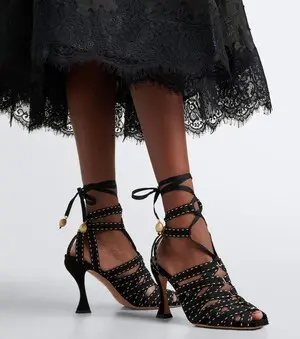 Zimmermann Corsage Canvas Sandals