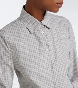 MAISON MARGIELA Checked Cotton Shirt