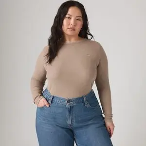 LEVI'S Hayes Long Sleeve Tee - Brown