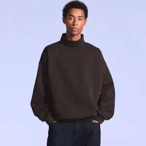 LEVI'S Turtleneck Sweatshirt - Black