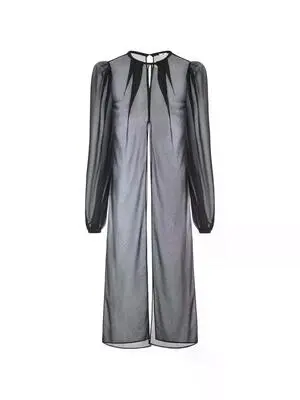 Elisabetta Franchi Blouse In Georgette Fabric
