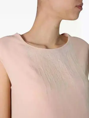 Fabiana Filippi Round-neck Sleveless Top