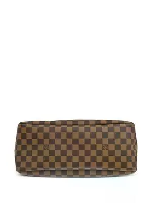LOUIS VUITTON 2002 Damier Ebene Deauville Satchel Bag