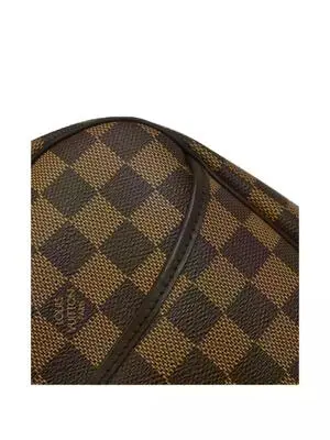 LOUIS VUITTON 2002 Damier Ebene Deauville Satchel Bag