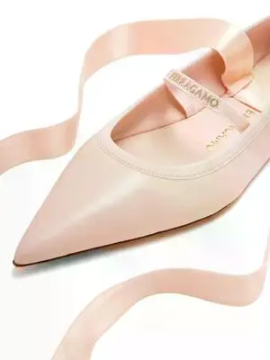 FERRAGAMO Pointed-toe Ballet Flats