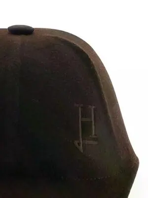 Herno Logo-embroidered Wool Baseball Cap