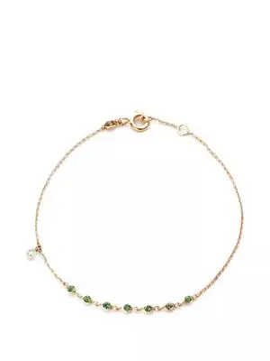 WE BY WHITEBIRD Clariss Rich Tsavorite And Diamond Bracelet - Gold
