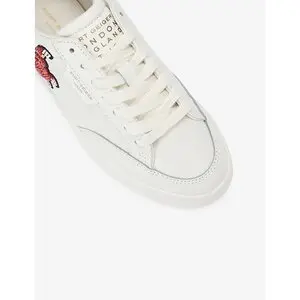 Kurt Geiger London Patch Leather Trainers