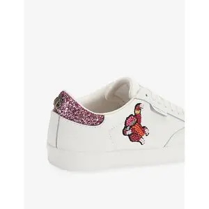 Kurt Geiger London Patch Leather Trainers