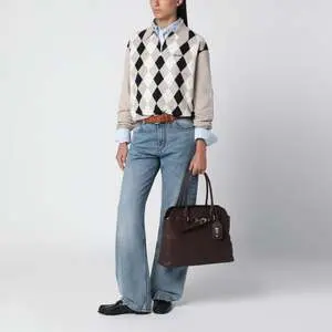 Miu Miu Aventure Bag In Radica-coloured Nappa Leather