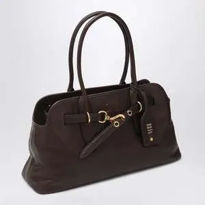 Miu Miu Aventure Large Bag In Radica-coloured Nappa Leather