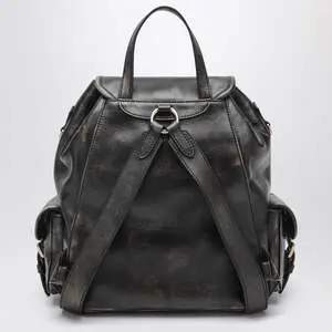 Miu Miu Coffee Lambskin Backpack