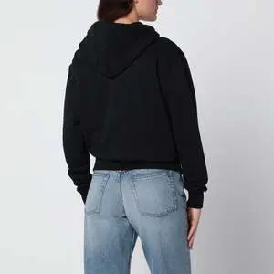 AMI Paris De Coeur Hoodie - Black