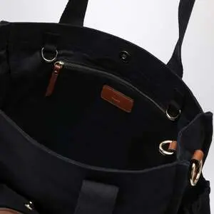 Chloé Navy Cotton Changing Bag