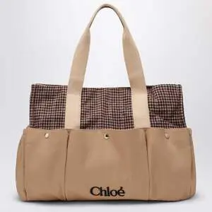 Chloé Checked Polyester Changing Bag - Multicolor