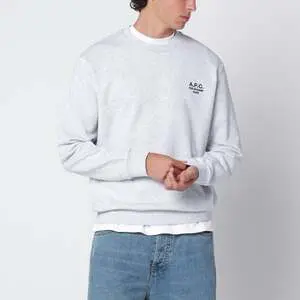A.p.c. Rue Madame Sweatshirt In Cotton - Grey