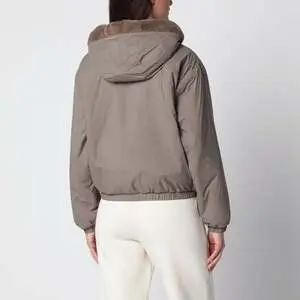 Moose Knuckles Eaton Bunny Reversible Jacket - Grey
