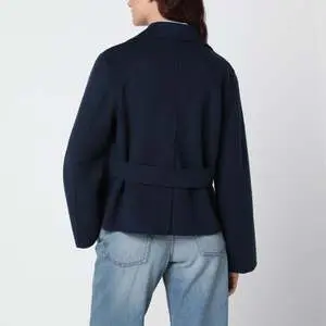 Max Mara Cropped Jacket In Wool-blend Cloth