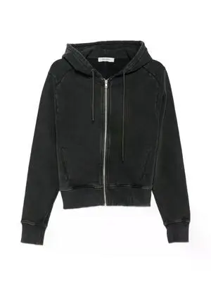 ENTIRE STUDIOS Faded-effect Zip-up Hoodie
