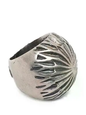 GOTI Textured-finish Ring - Silver