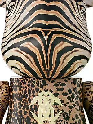 MEDICOM TOY X Roberto Cavalli X Be@rbrick 1000% Figure - Brown