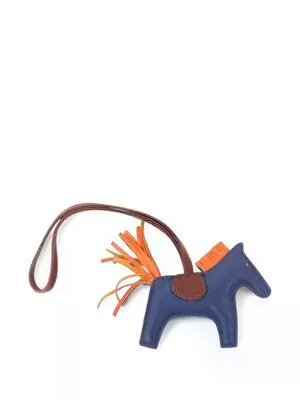 Hermès Pm Rodeo Milo Bag Charm - Blue