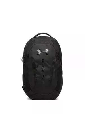 Under Armour Ua Hustle 6.0 Logo-print Backpack - Black
