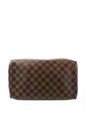 LOUIS VUITTON Speedy Bandoulière Damier Ebene Tote Bag