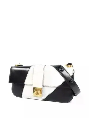 FERRAGAMO Gancini Colour-block Shoulder Bag