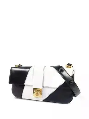 FERRAGAMO Gancini Colour-block Shoulder Bag