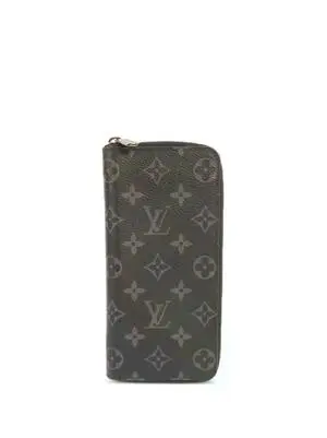 LOUIS VUITTON Monogram Eclipse Zippy Wallet - Grey