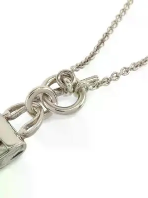 Hermès Amulettes Constance Necklace - Silver